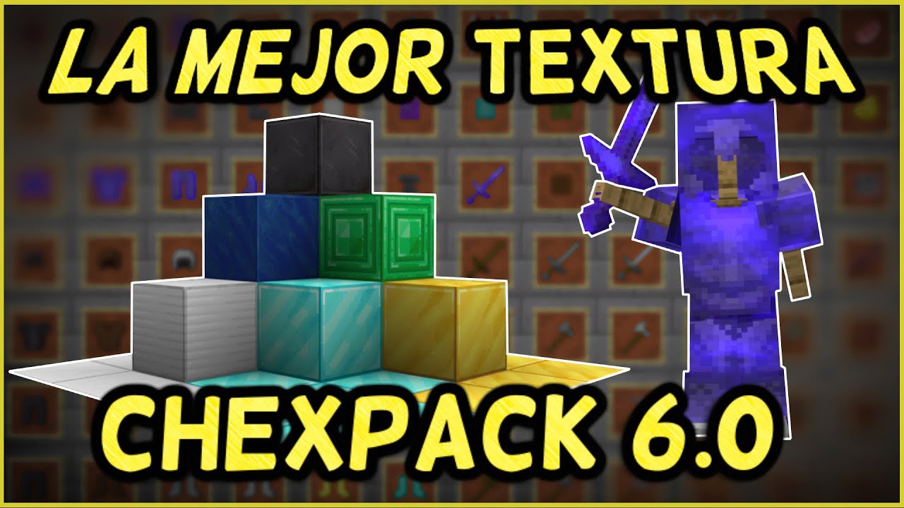 LA MEJOR TEXTURA DE MINECRAFT 1.19 BEDROCK - ChexPack 6.0 (Mi textura ...