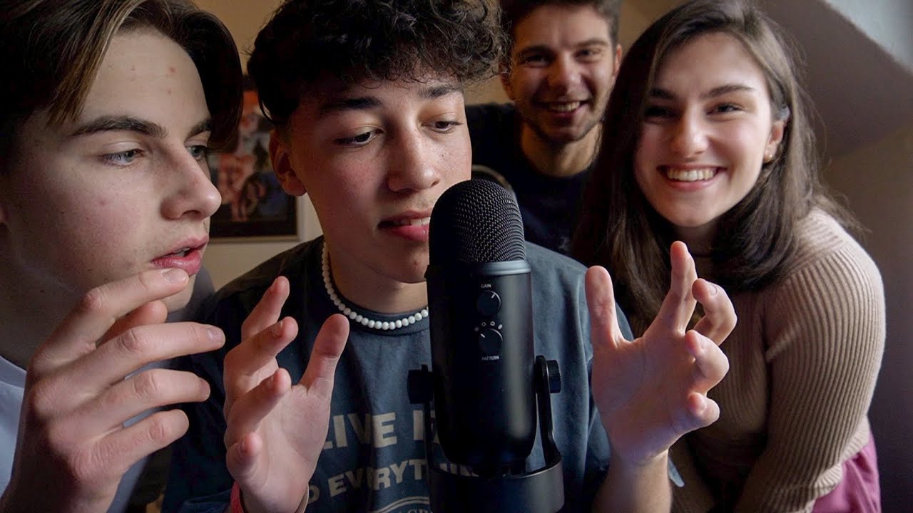 ASMR WITH FRIENDS (so tingly) - YouTube