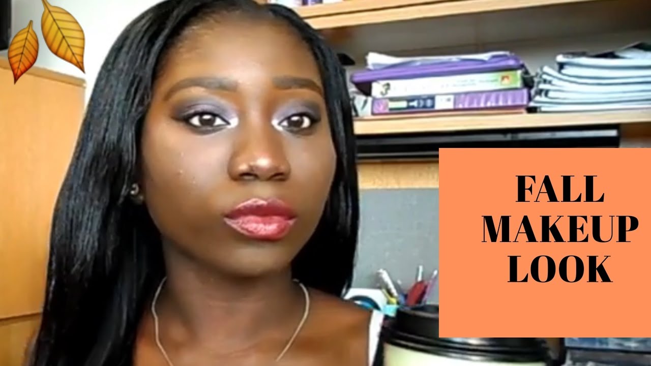 FALL MAKEUP LOOK | Tutorial : mixing colors - YouTube