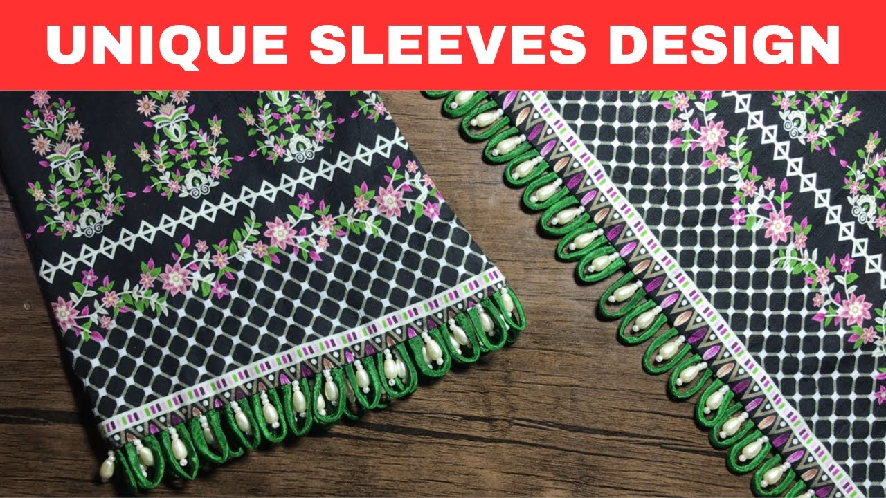 Unique Sleeves Design | Very Simple and Unique Sleeve Design - YouTube