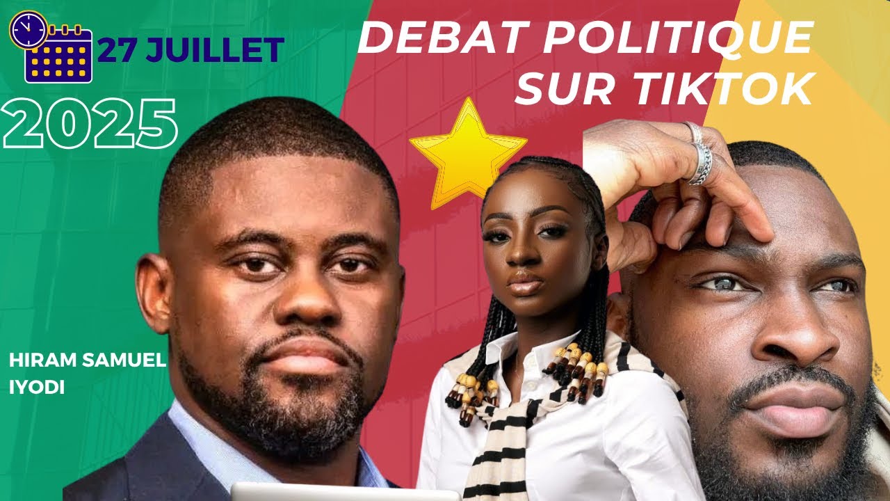 Conférence en live du Candidat Hiram Samuel IYODI, Céleste Victorien et ...