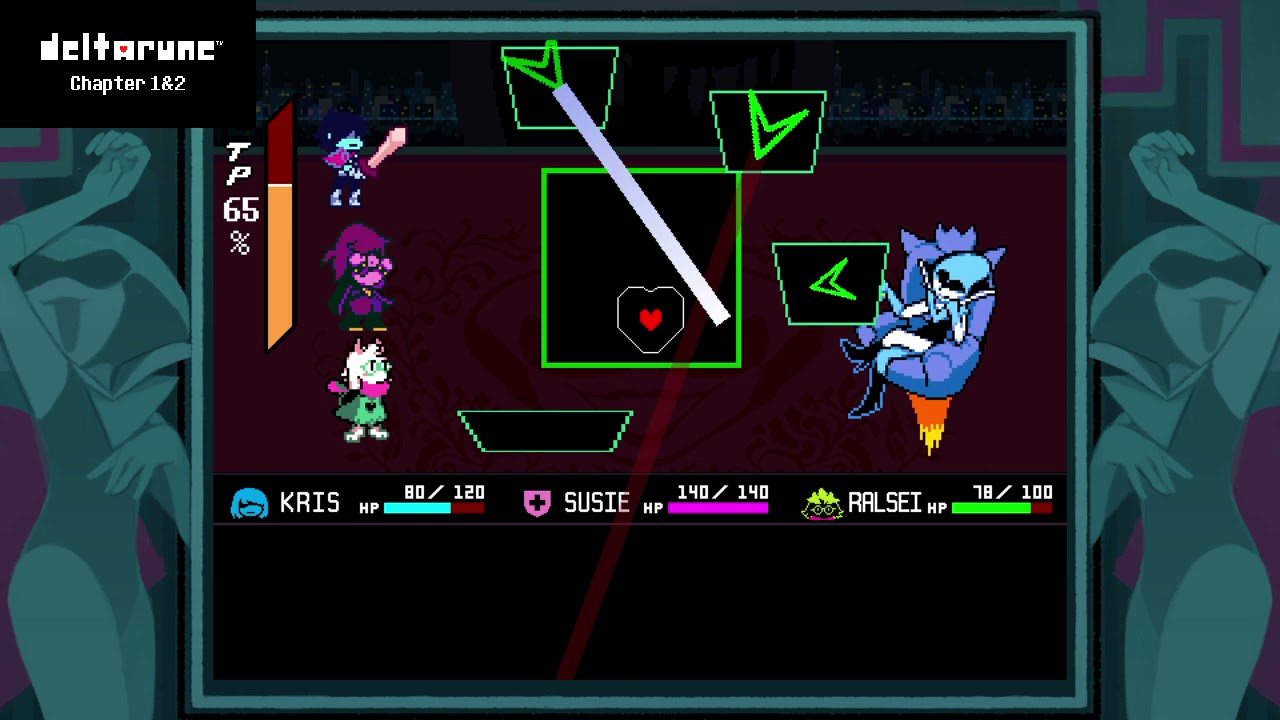 queen fight DELTARUNE Chapter 2 - YouTube