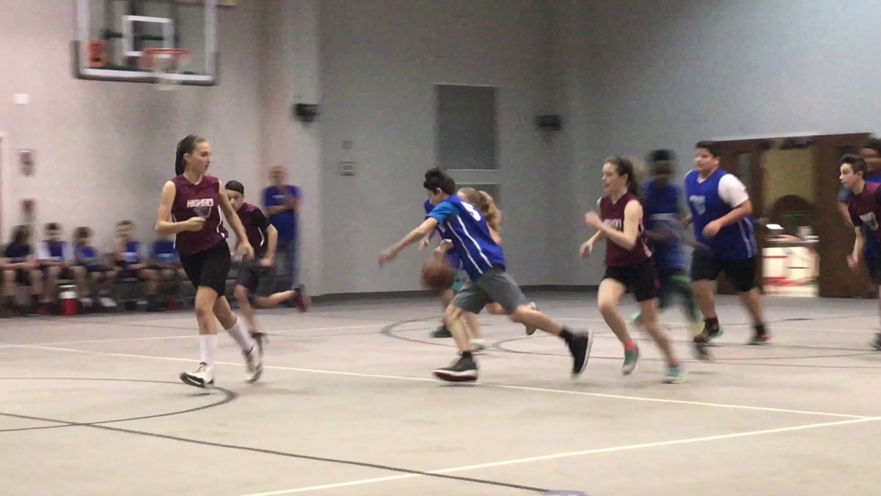 Jayden and Grace basketball game March 4, 2017 - YouTube
