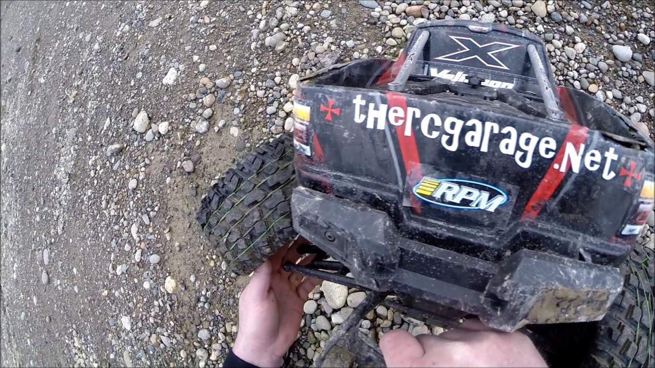 traxxas x maxx 8s pit bash Jumps vid 1 - YouTube