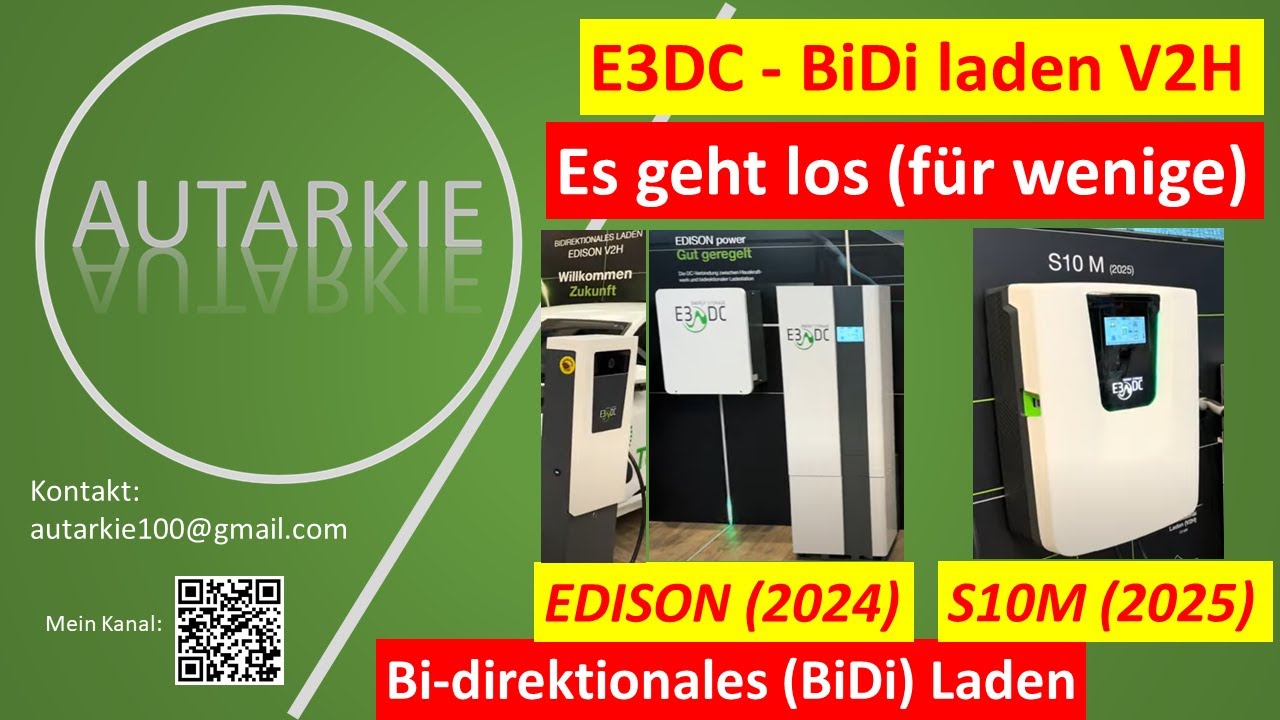 E3DC bi-direktionales Laden - Startschuss in Deutschland - Die ...