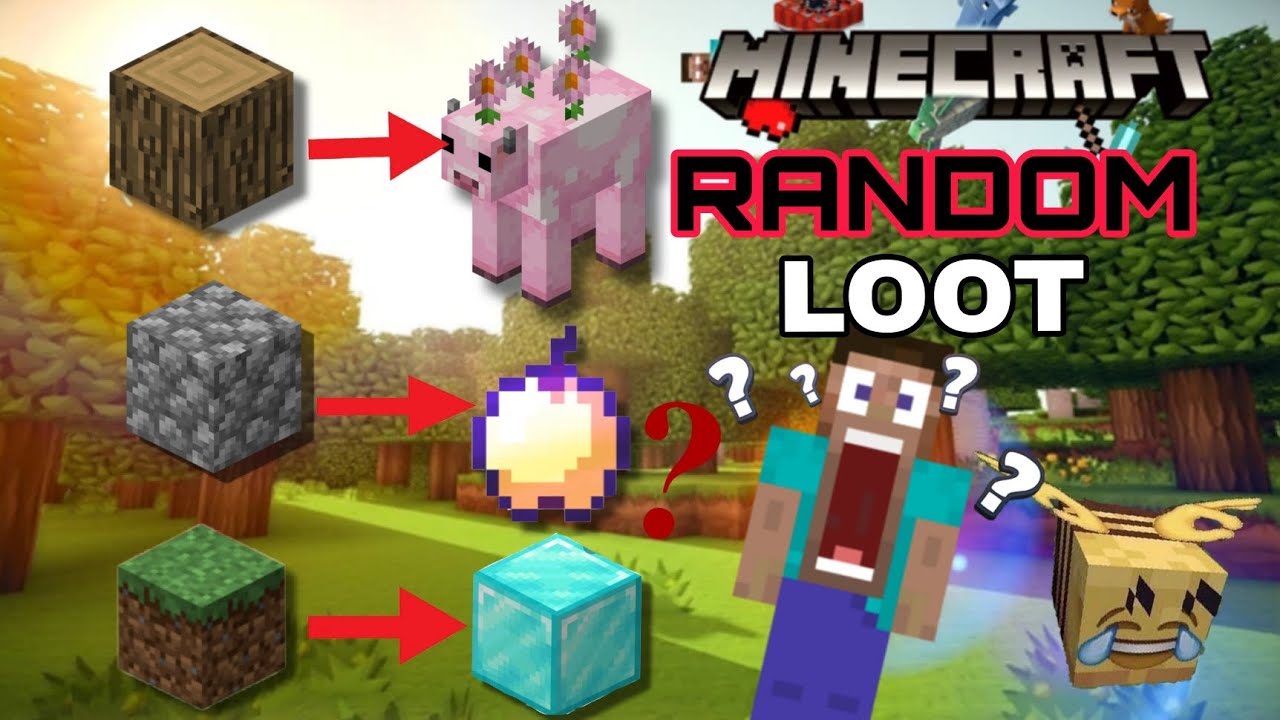 🔥Addon Random Loot , Vật Phẩm ngẫu nhiên cho Minecraft 1.21+ - YouTube