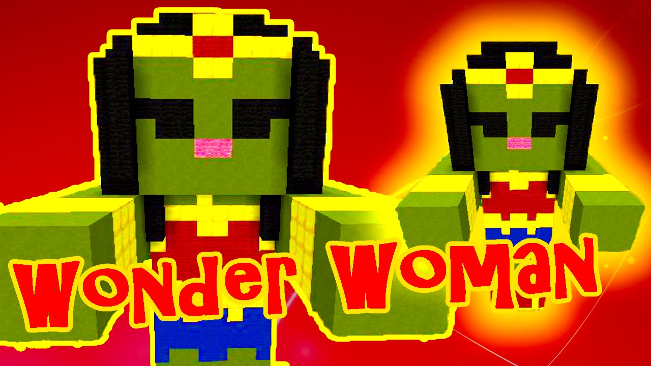 Wonder Woman (Batman v Superman) | Minecraft Creations - YouTube