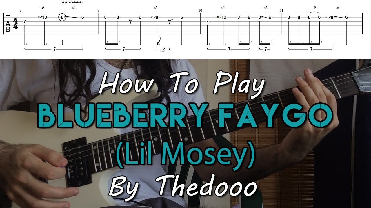 How To Play "Blueberry Faygo" By Lil Mosey - Thedooo Mini Cover ...