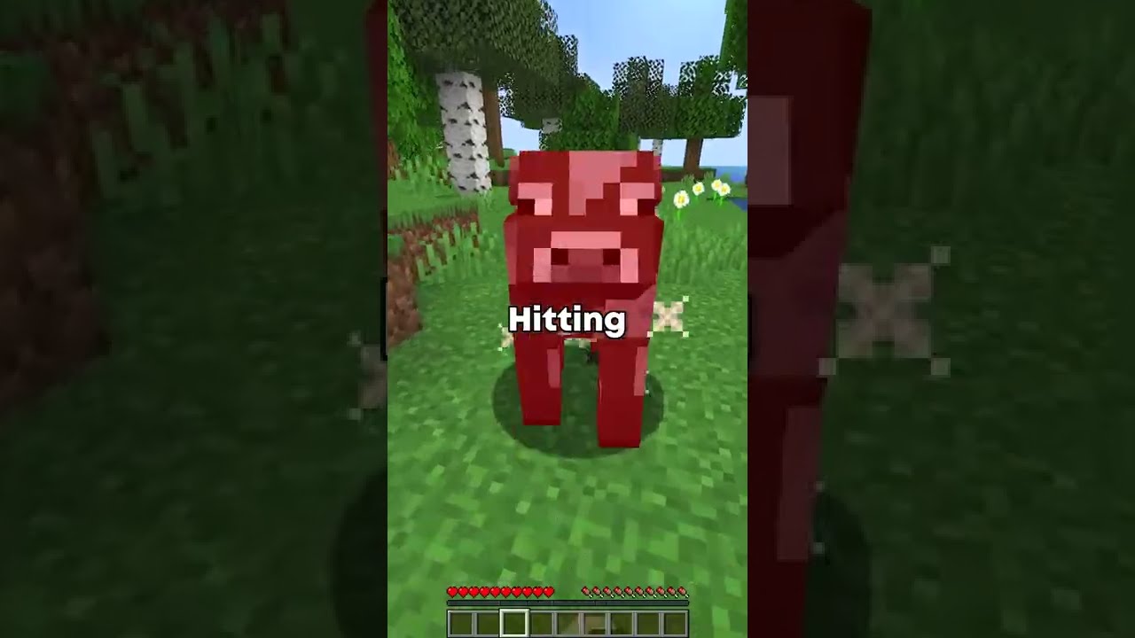 Minecraft, But Hitting Mobs Teleports You... - YouTube