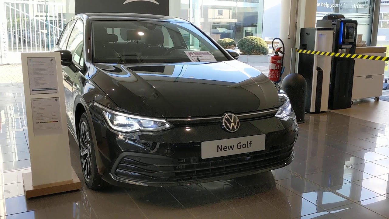 Golf 8 Life 1.5 TSI Deep black pearl - YouTube