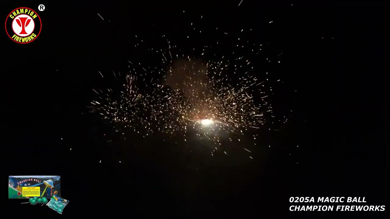 0205A MAGIC BALL FIREWORKS - YouTube