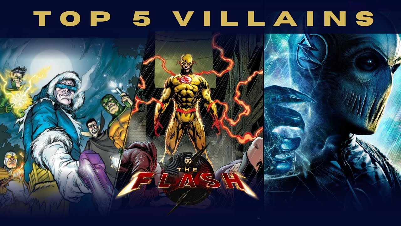 Ranking the Most Notorious Villains of The Flash #flash #dc - YouTube