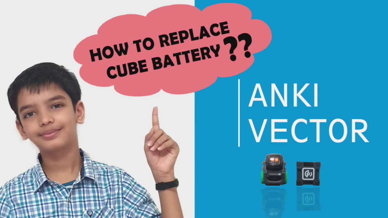 ANKI VECTOR Cube's Battery - YouTube