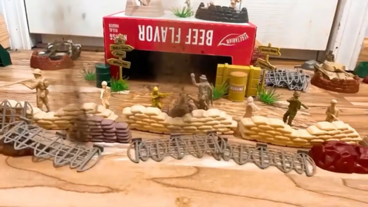 Army Men: Thorn Base Ep1 Operation Verde Assault #stopmotion #armymen ...