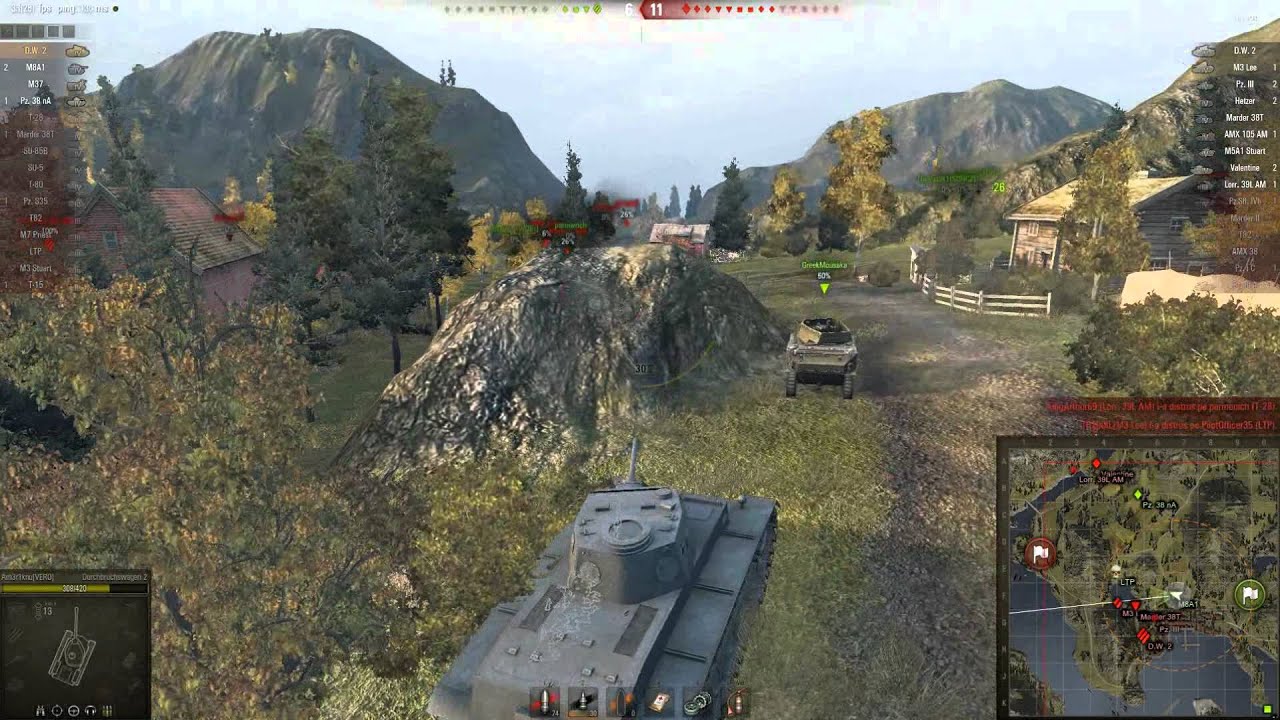 WoT 9.0 - DW2 - 6 kills (1770 damage) - AceTanker, LargeCaliber, TopGun ...