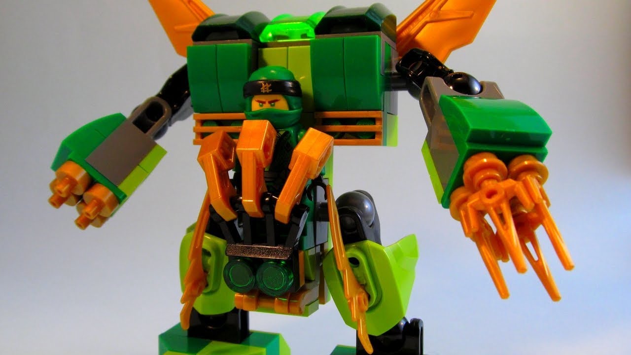 LEGO NINJAGO LLOYD MECH SUIT MOC - YouTube