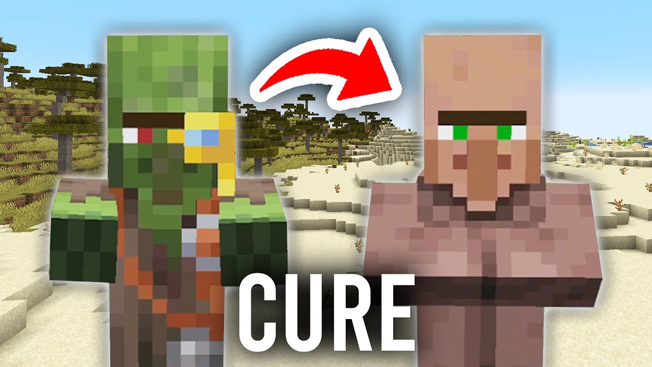 How To Cure A Zombie Villager In Minecraft - Full Guide - YouTube