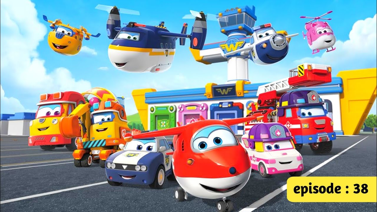 Super Wings Episode 38 – Jett’s Adventure in the Floating City! - YouTube