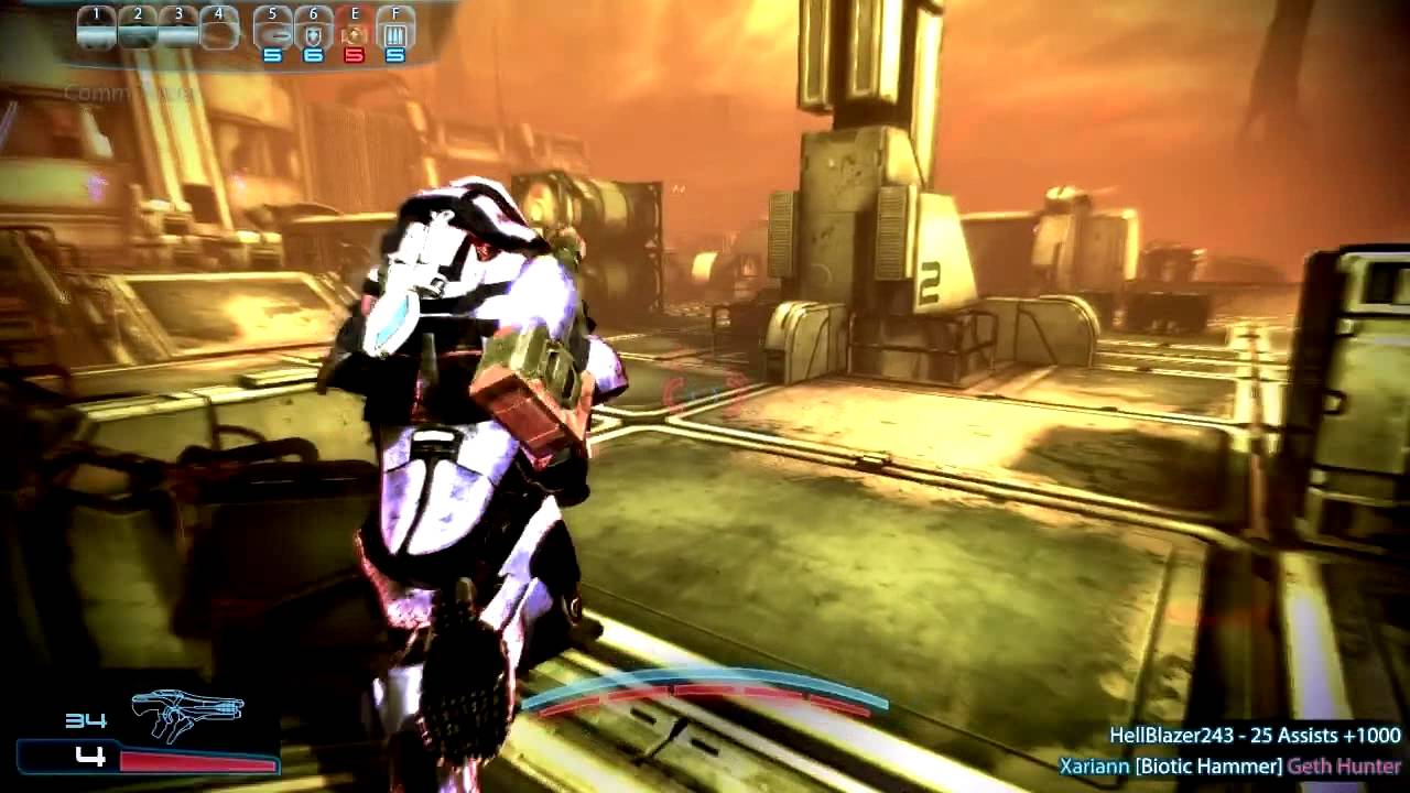 Mass Effect 3 Krogan Warlord Gold Match Youtube