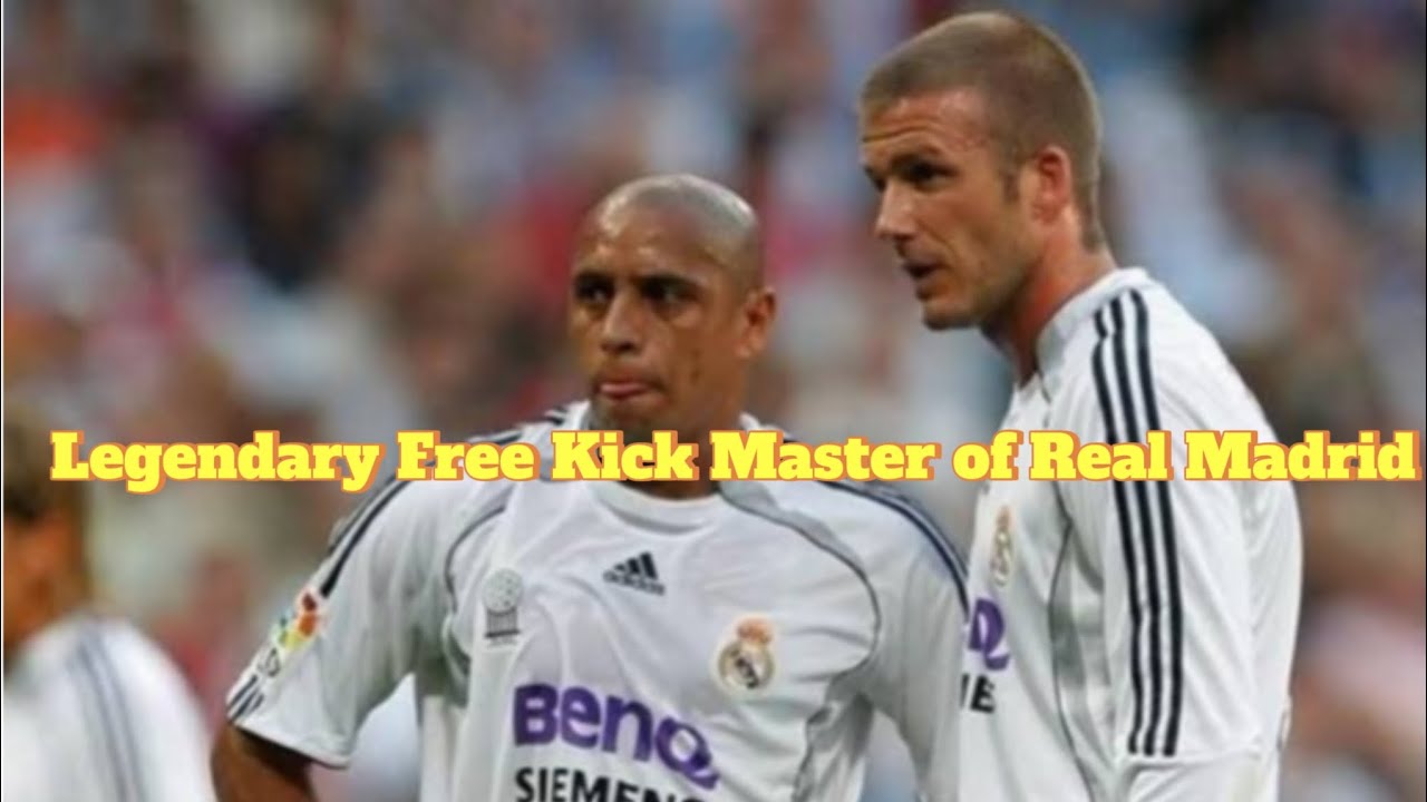 Legendary Free Kick Master of Real Madrid 🤩⚽ - YouTube