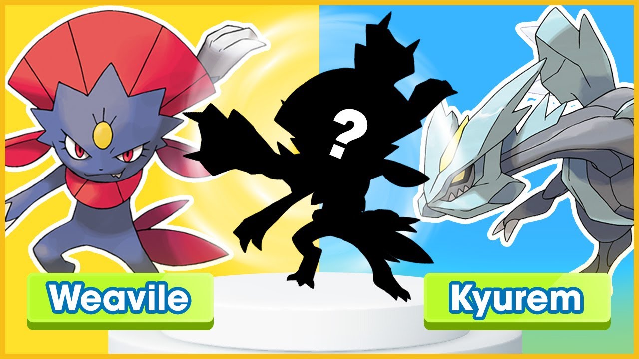 Pokemon Fusion | Weavile + Kyurem | pokemon infinite fusion challenge ...