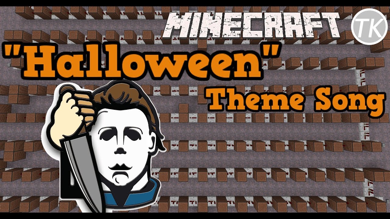Halloween Theme Song in Minecraft! (Note Blocks) - YouTube