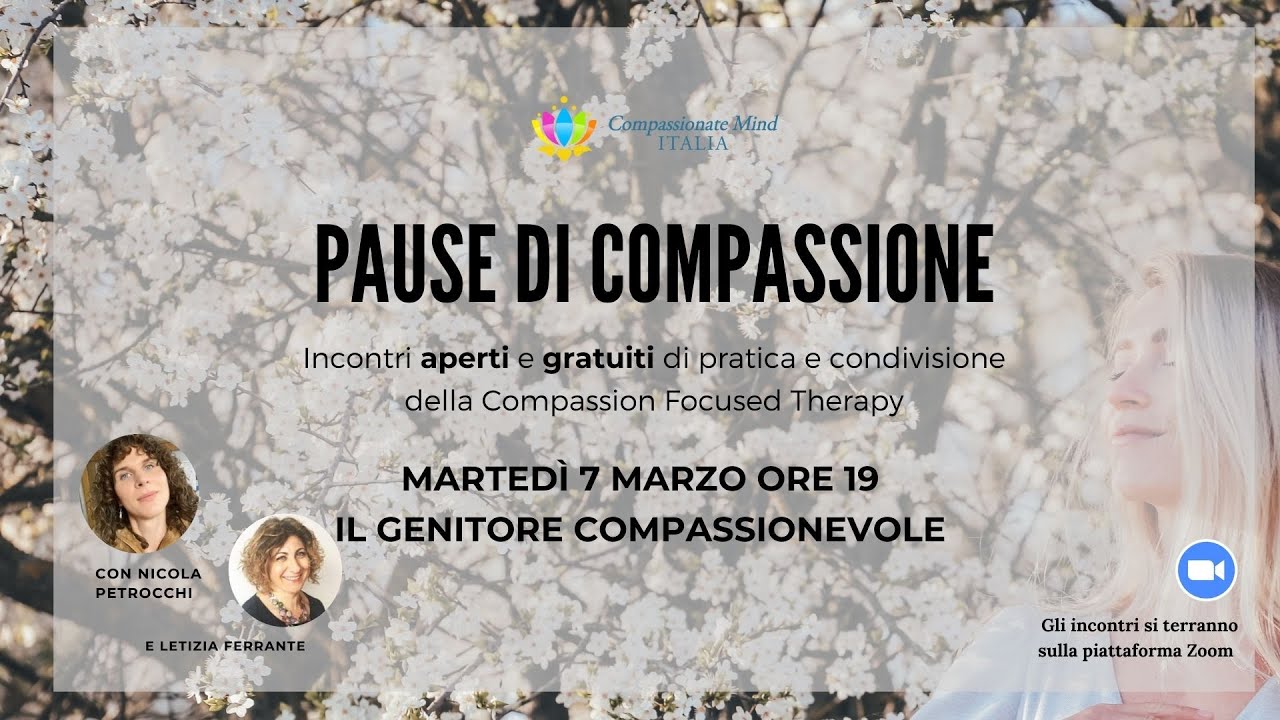 Pause di Compassione - Compassion e genitorialità - YouTube