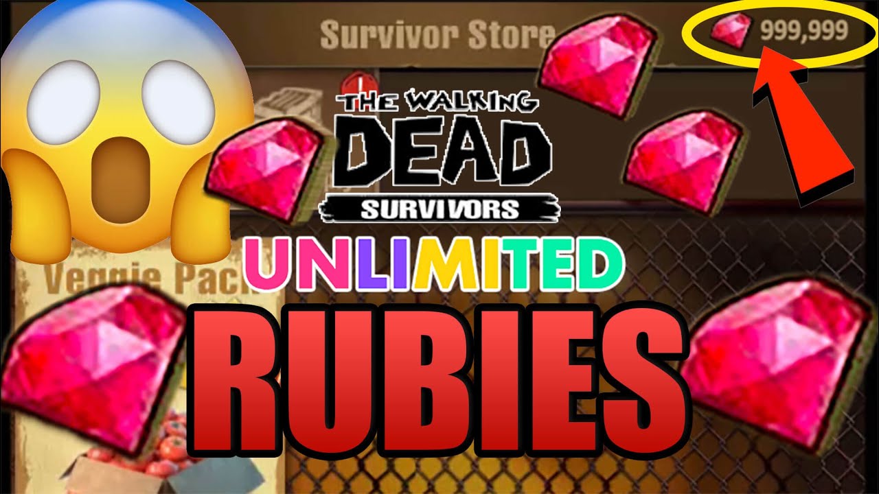 The Walking Dead Survivors Hack for Unlimited Free Rubies! - YouTube