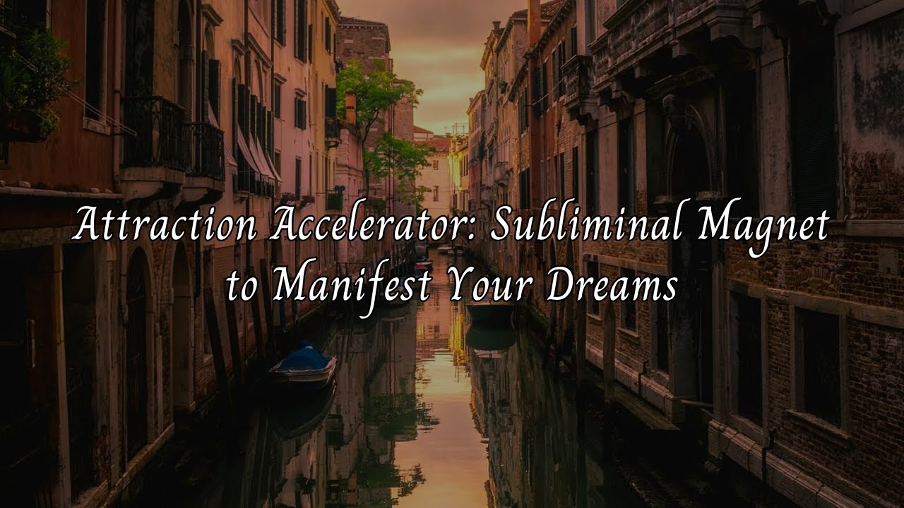 Attraction Accelerator: Subliminal Magnet to Manifest Your Dreams - YouTube