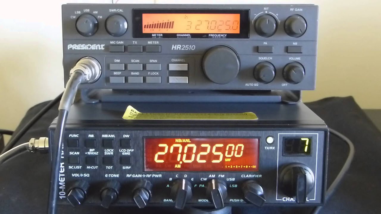 HR 2510 vs AT 5555 (V4): AM Receive Audio Comparison - YouTube