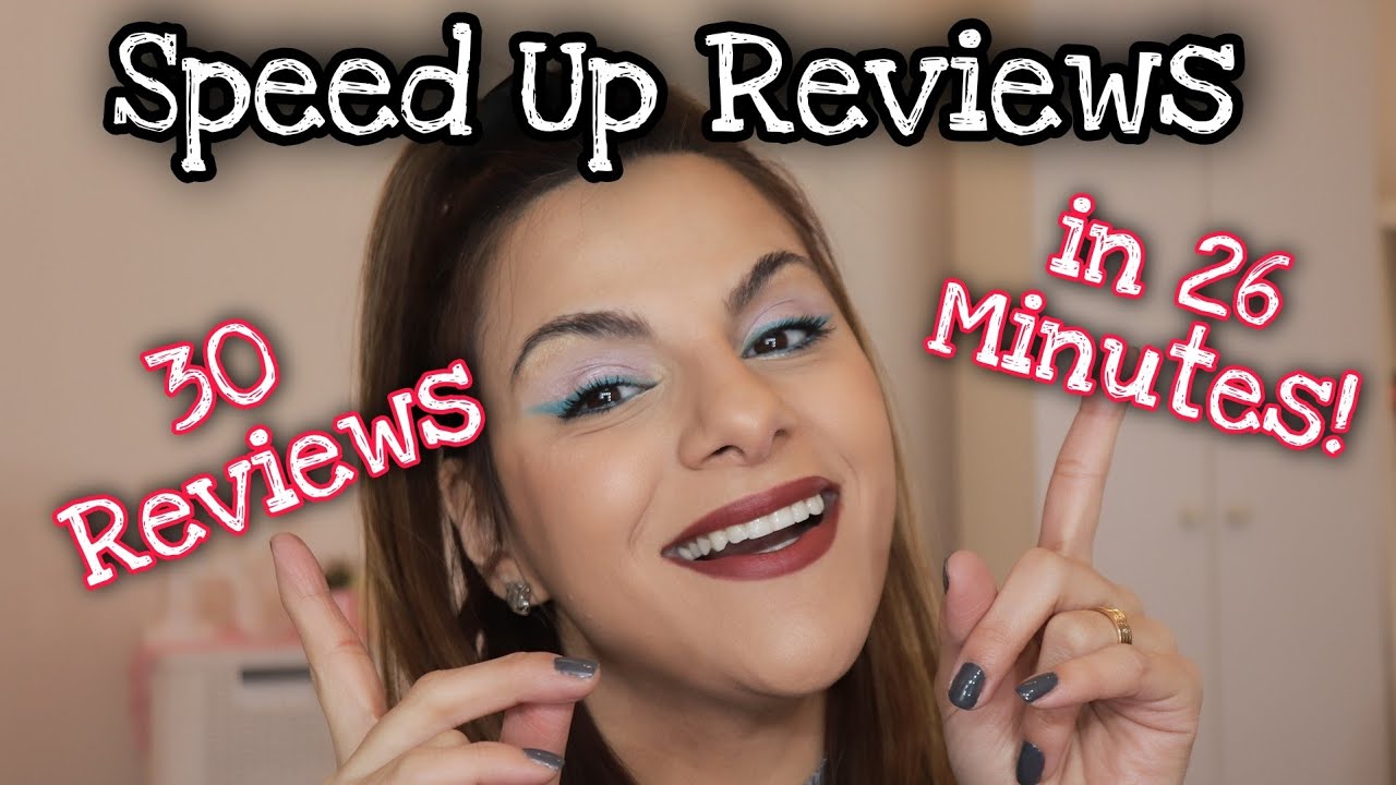 Speed Up Reviews: 30 Reviews in 26 Minutes/ريفيو سريع ل ٣٠ منتج جمال ...