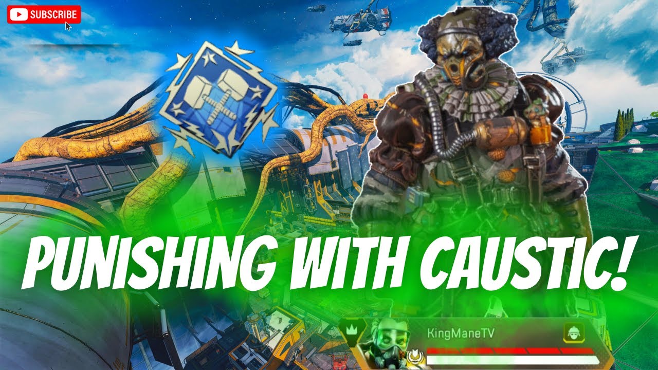USING CAUSTIC TO TORTURE THESE LOBBIES! Apex Legends Season 21 - YouTube
