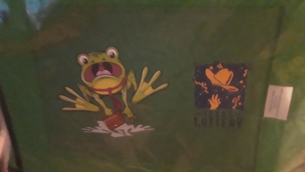 WINNER WINNER FROG DINNER! WON 2ND CHANCE DRAWING ON THE FROGGER TICKET ...