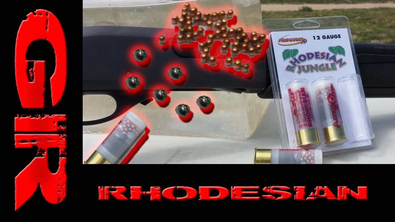 Gel Test - 12 Gauge Rhodesian Jungle - YouTube