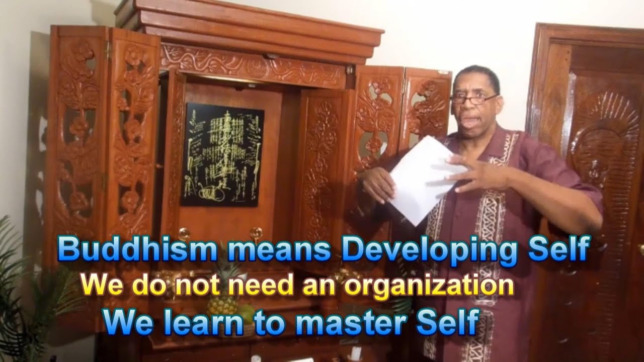 Buddhism Means: "Developing Self" (Black Buddhist Lecture) - YouTube