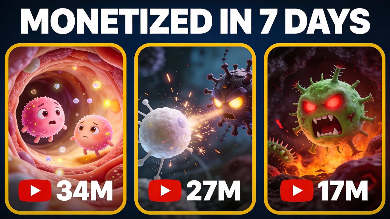 How This New Faceless HEALTH Channel Got 260M Views in 30 Days | Step ...
