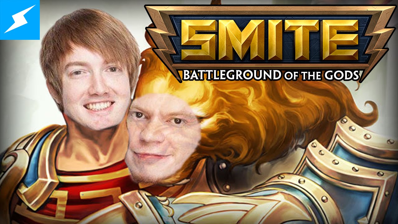 DEATH BATTLE's Wiz & Boomstick play SMITE w/ Sam - YouTube
