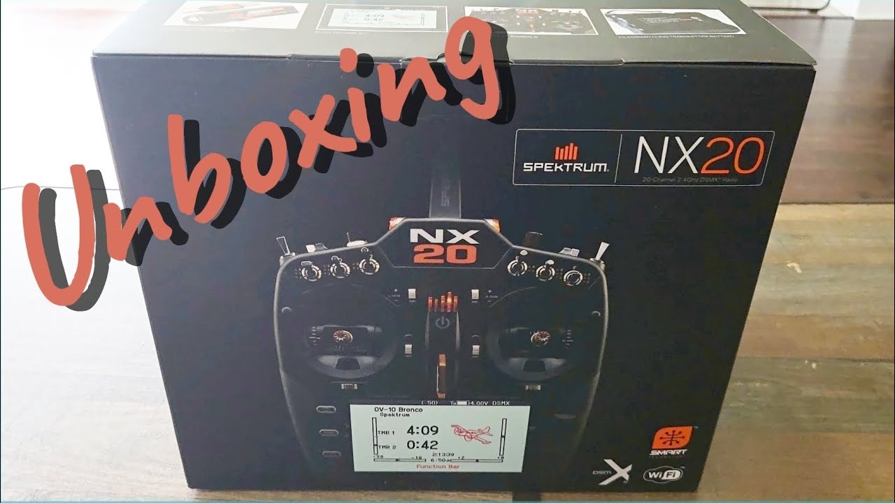 Spektrum NX20 unboxing - YouTube