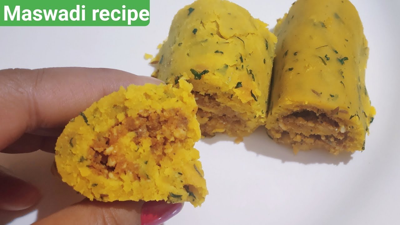 maharastrian recipe | मासवडी |maswadi recipe | maswadi recipe in hindi ...