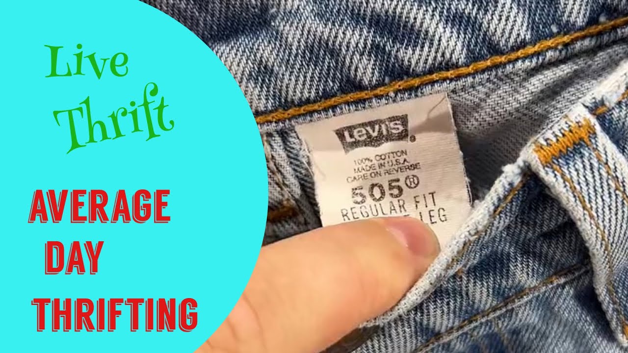 Live Thrifting! This is what a normal day at the Thrift looks like ...