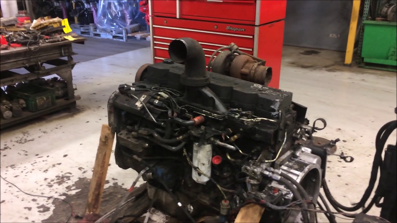 1999 Cummins ISC Engine - YouTube