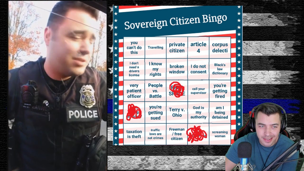 sovereign citizen bingo 2 - YouTube