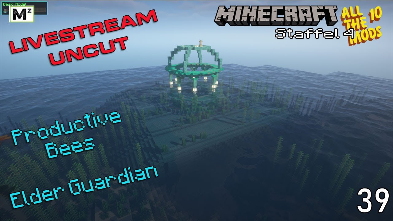 Productive Bees - Elder Guardian | Minecraft ATM10 [S4-E39] - YouTube
