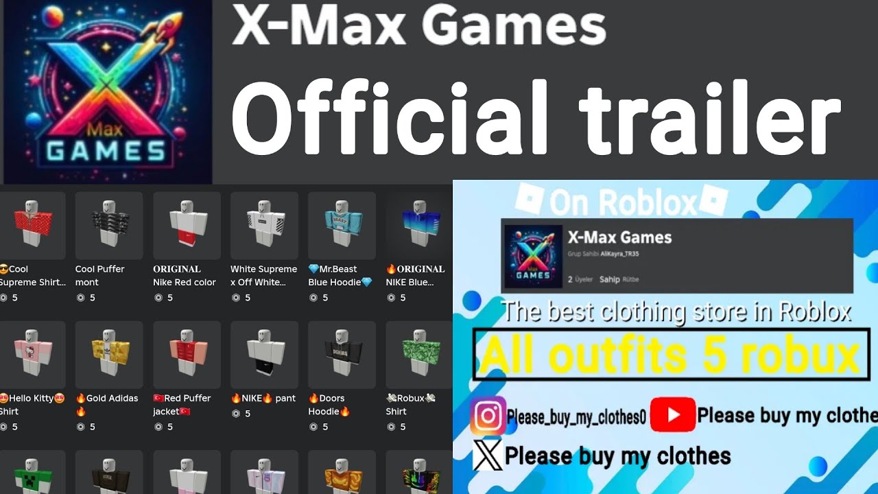 X-MAX Games official trailer - YouTube