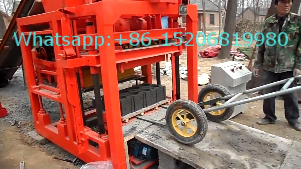 the best semi automatic concrete hollow block machine sale in Ecuador ...