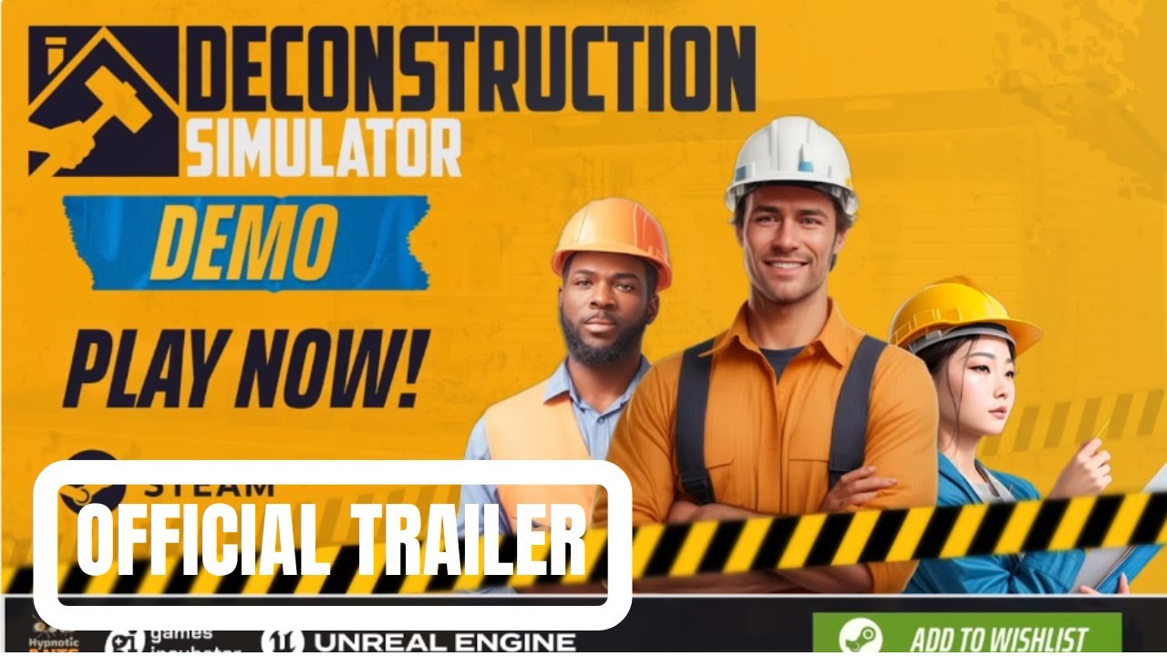 This Deconstruction Simulator – Official Game Trailer (2025) | Viral ...
