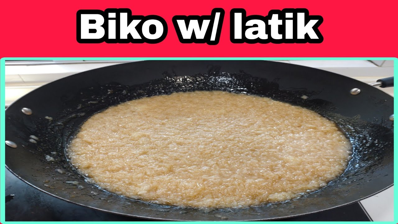 Easy to make biko w/ latik#bikorecipe #glutinousricerecipe #latik # ...