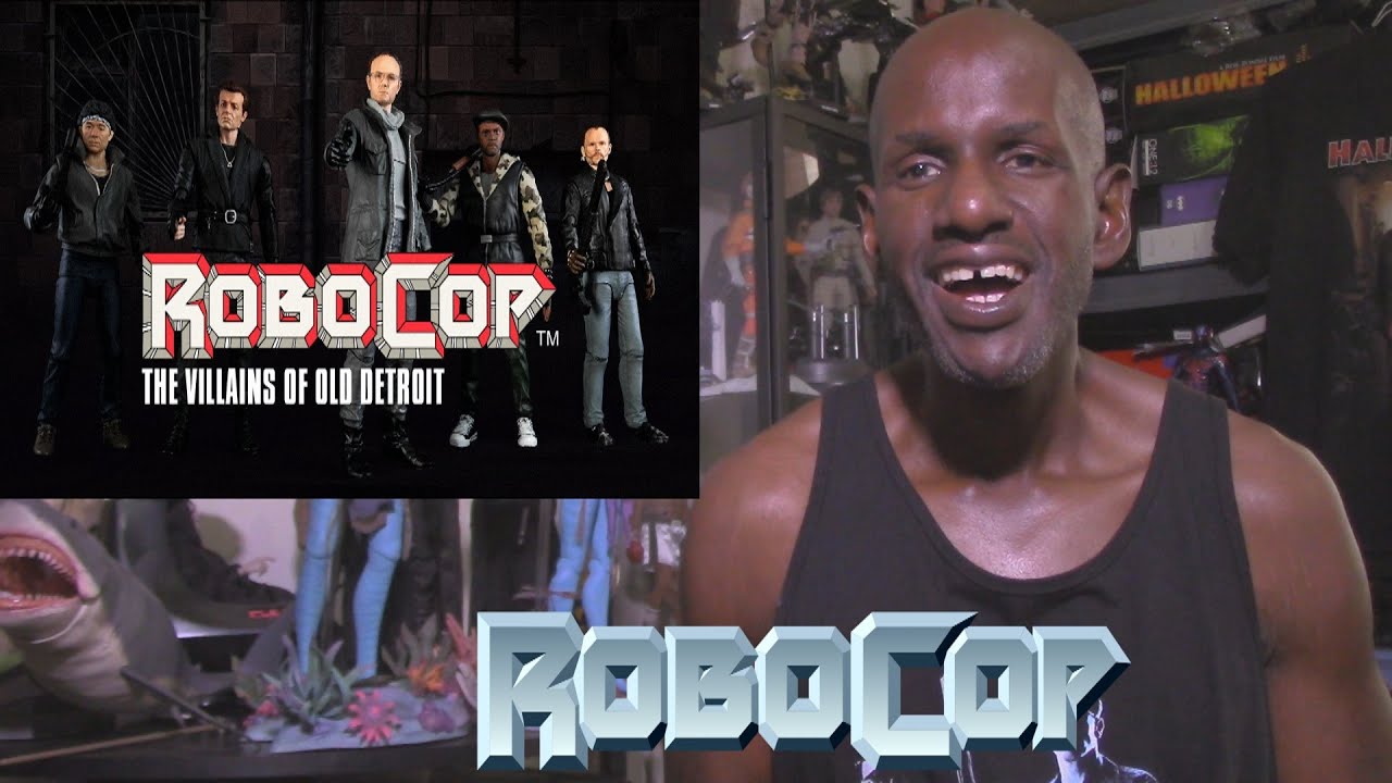 JFS Toys RoboCop - The Villains of Old Detroit Figures Preview - YouTube