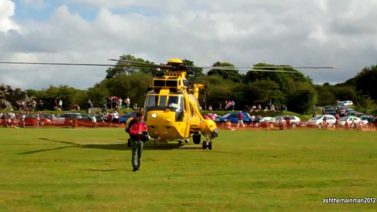 RAF Harrowbeer | RAF Search And Rescue Zh545 | 14/8/2011 - YouTube