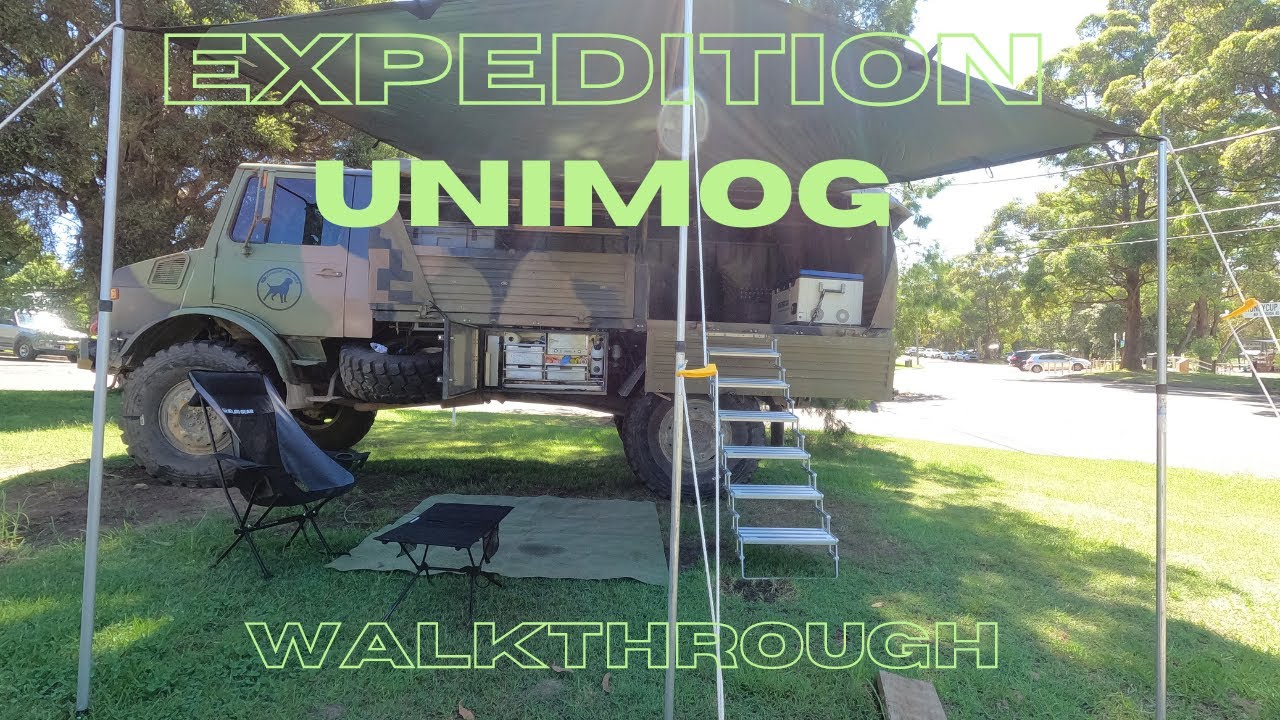 Expedition Unimog u1700 Walkthrough - YouTube